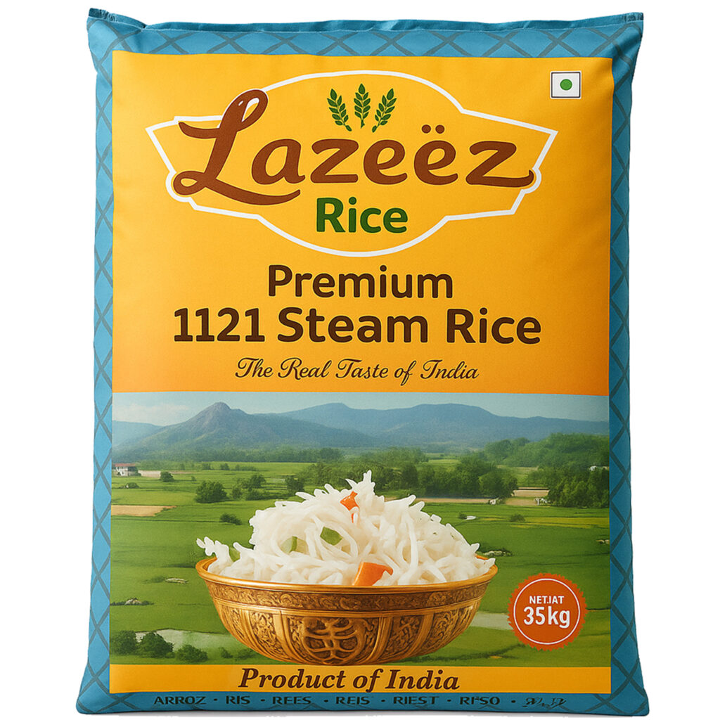 LAZEEZ PREMIUM 1121 STEAM RICE | Shop at VMS